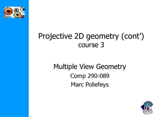Multiple View Geometry in Computer Vision - PPT free download